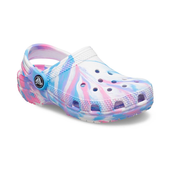 Buy Crocs Girls White-Pink Casual Clogs Online | SKU: 127-206838-102-10 ...