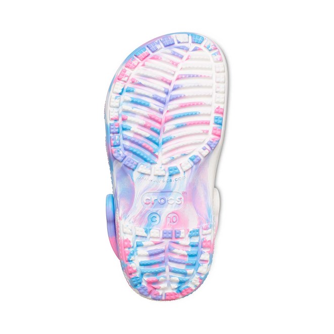 Buy Crocs Girls White-Pink Casual Clogs Online | SKU: 127-206838-102-10 ...
