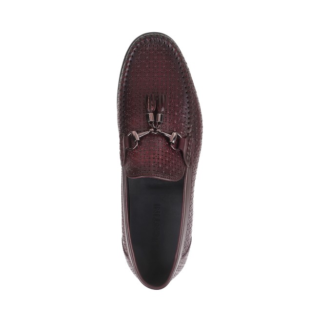 Buy J.Fontini Men Wine Formal Moccasin Online | SKU: 14-1505-58-40 ...