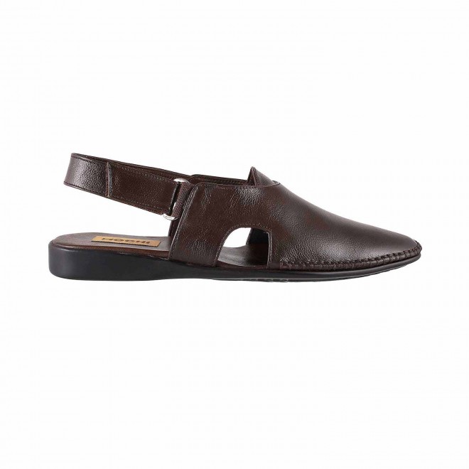 Buy Mochi Men Maroon Ethnic Pathani Sandals Online | SKU: 18-630-44-42 ...