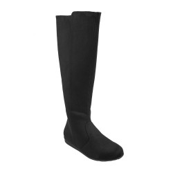 Buy Mochi Black Casual Boots 31-90 online | Mochi Shoes