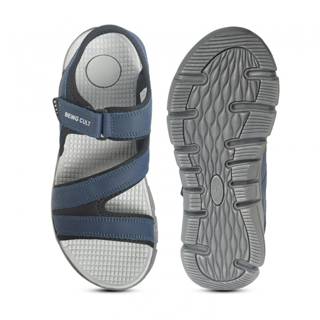 Buy ID Men Blue Casual Floaters Online | SKU: 52-5112-45-40 – Mochi Shoes